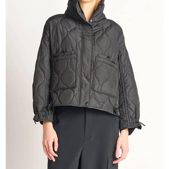 Dex | Jackets & Coats | New Dex Quilted Drawstring Puffer Jacket In ...
